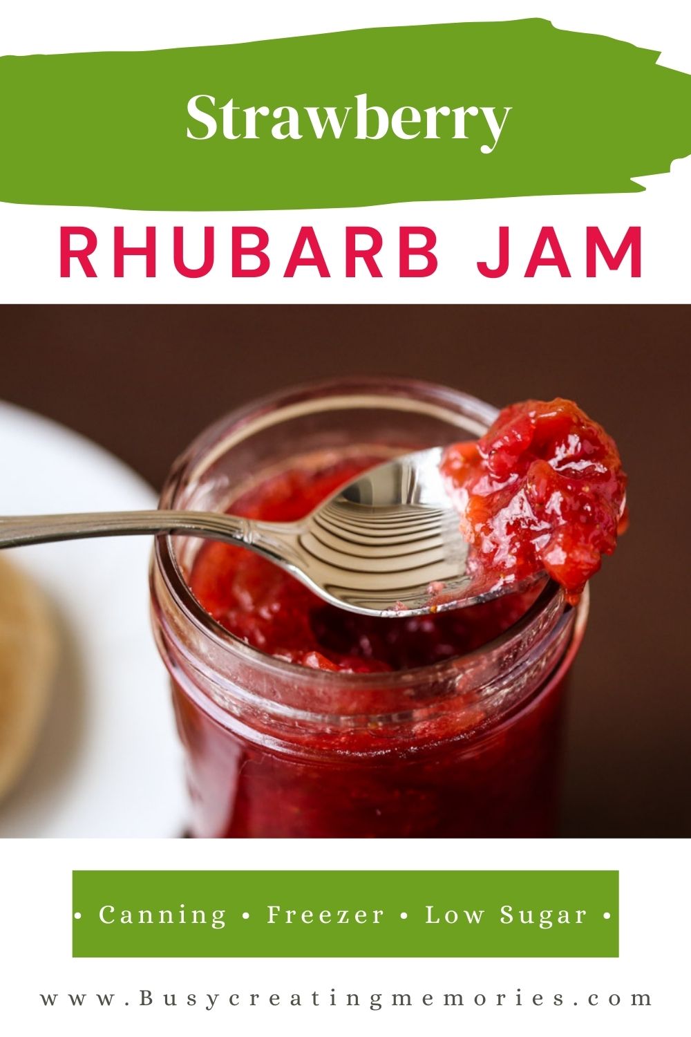 Raspberry Rhubarb Jam Recipe