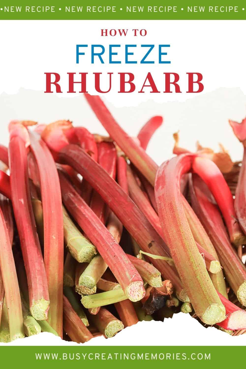 How to Freeze Rhubarb: Keep Fresh for 1-3 years