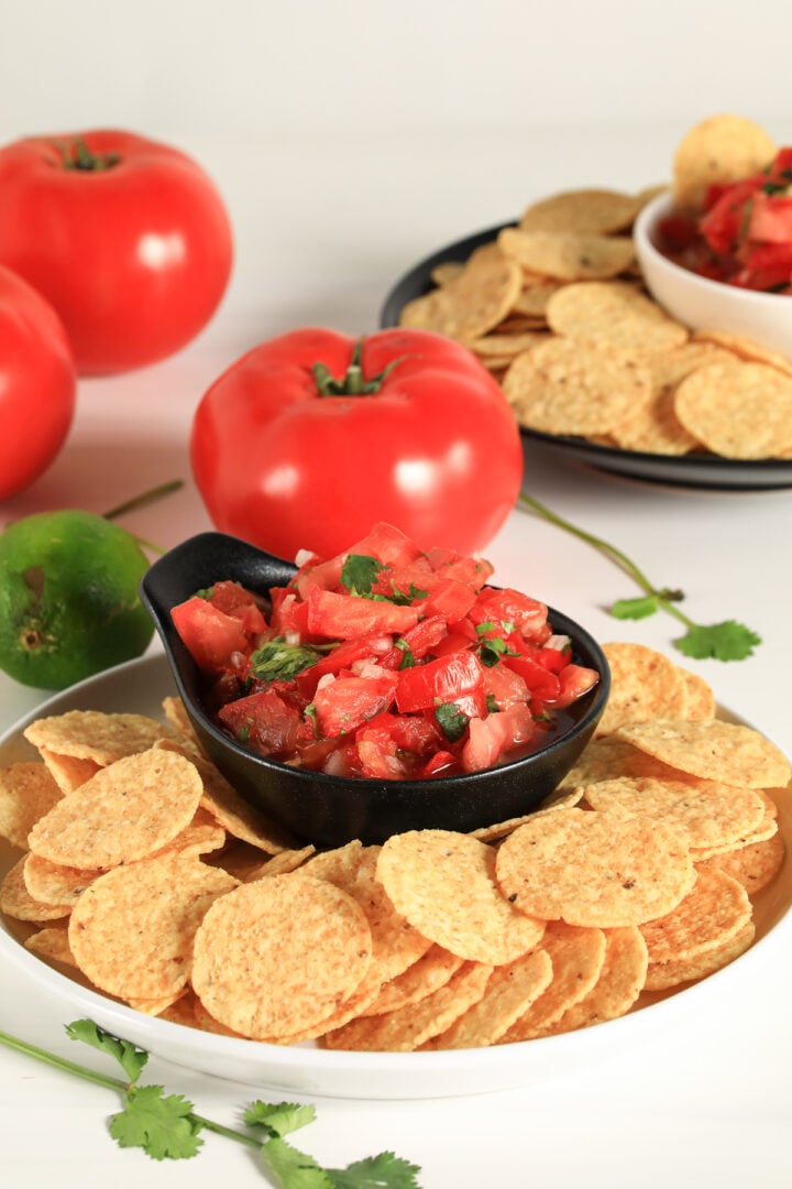 How to make Salsa Fresca (Pico De Gallo) fresh salsa with cilantro