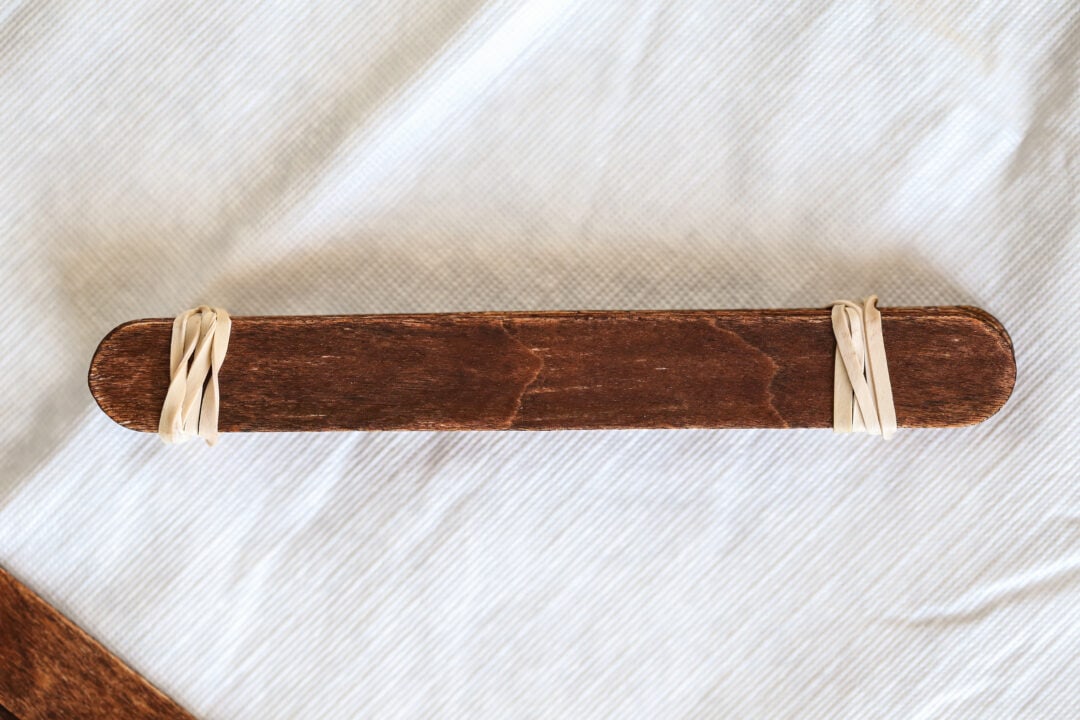 Popsicle Stick Catapult Mini football Game Craft