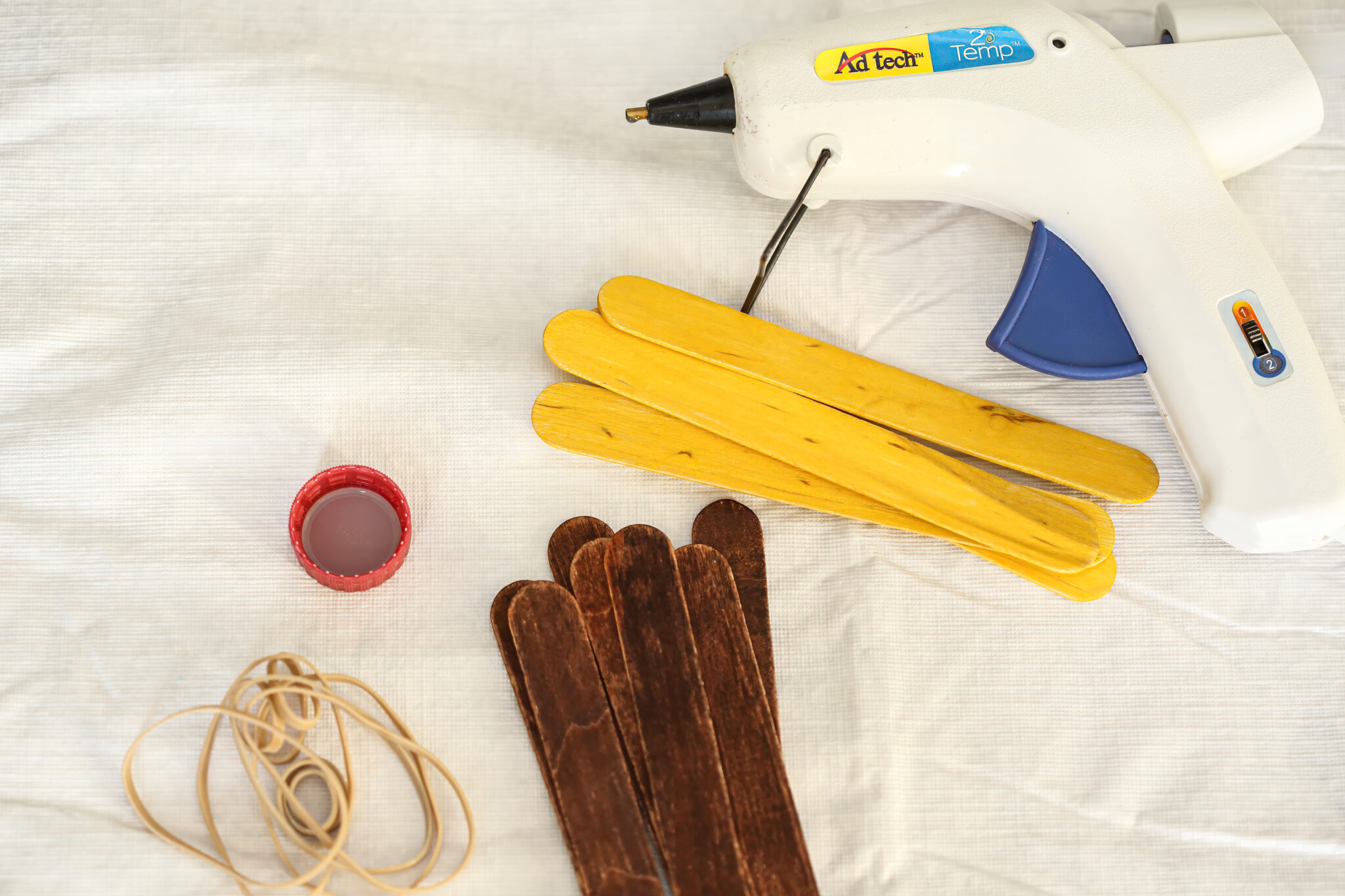 Popsicle Stick Catapult Mini football Game Craft