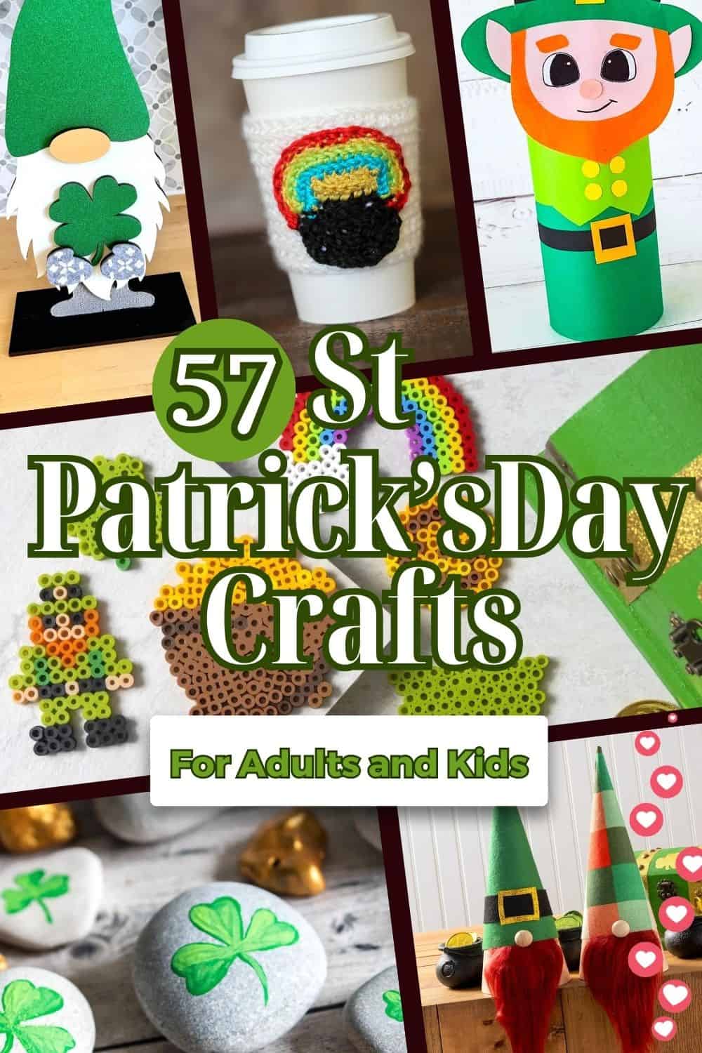 57 Fun St Patrick's Day Crafts for Kids and Adults