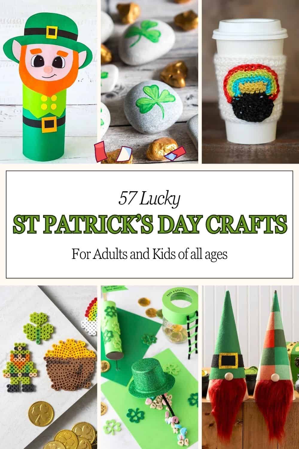 57 Fun St Patrick's Day Crafts for Kids and Adults
