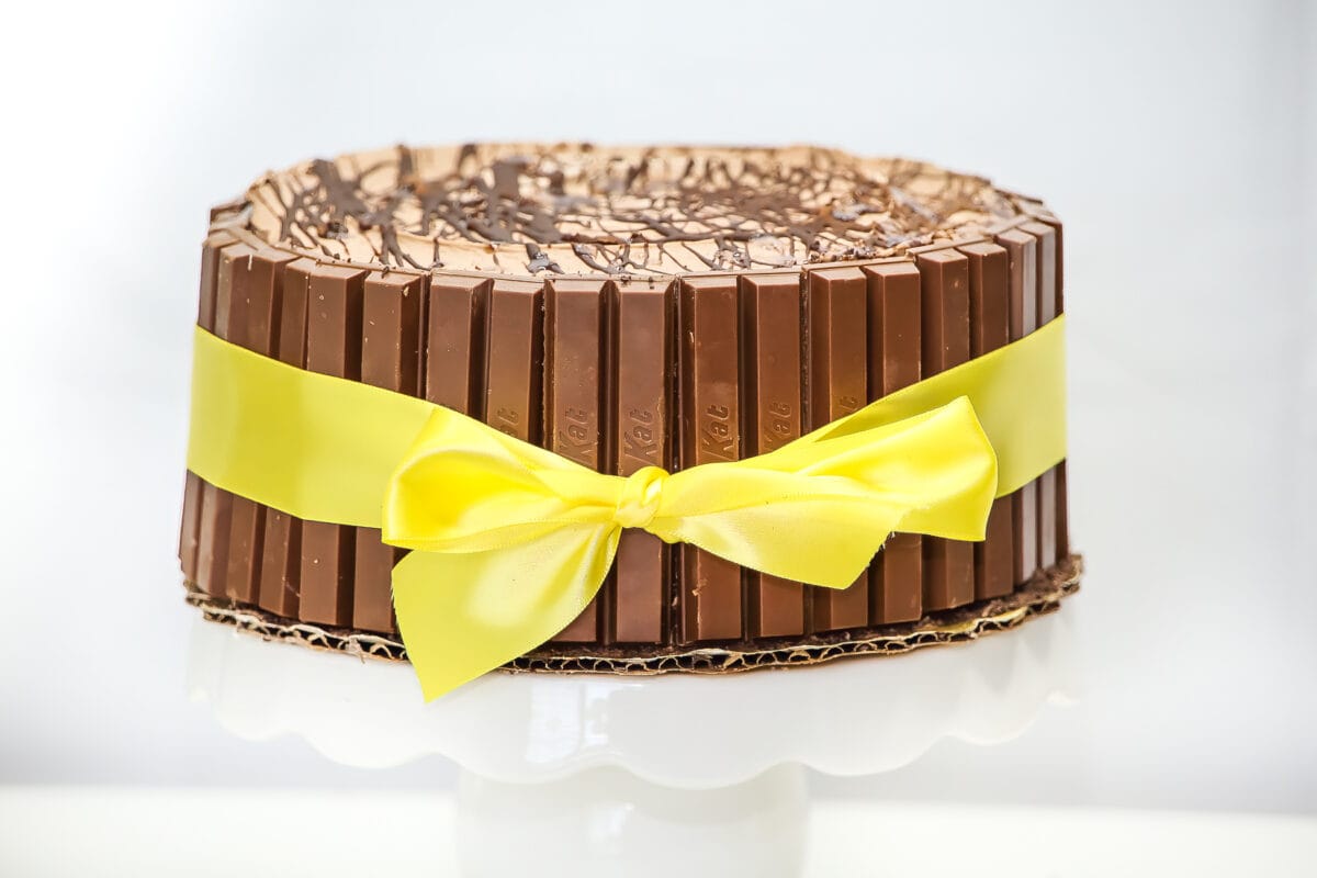 Easy Easter Basket Kit Kat Cake