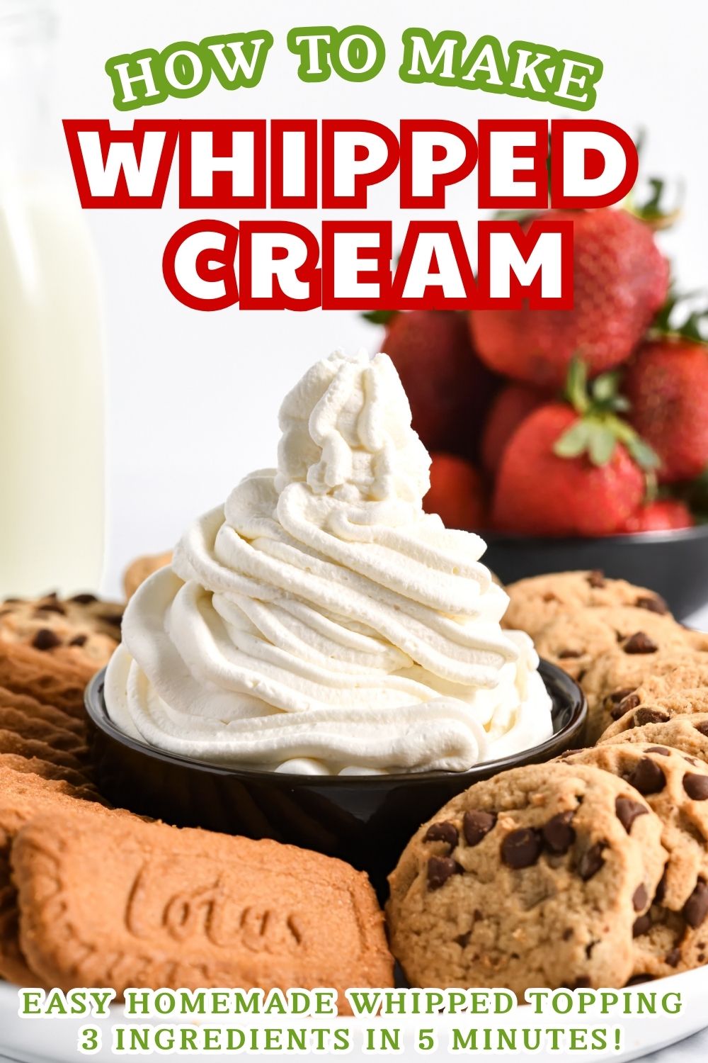 Homemade Whipped Cream Recipe
