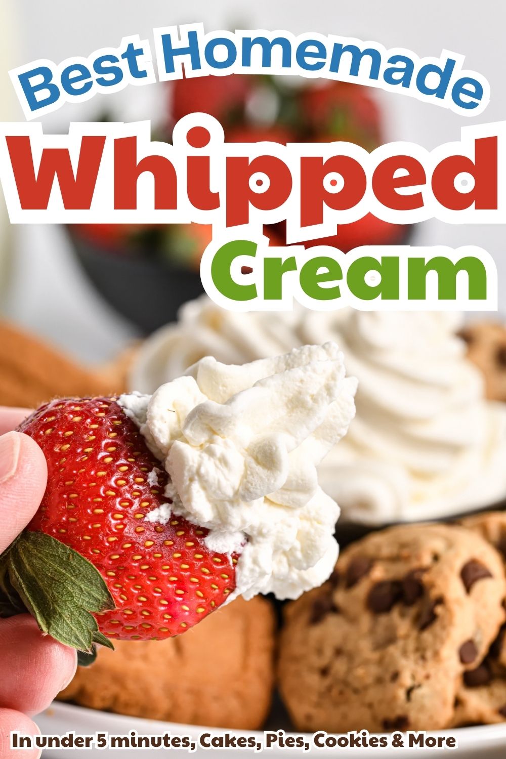 Homemade Whipped Cream Recipe
