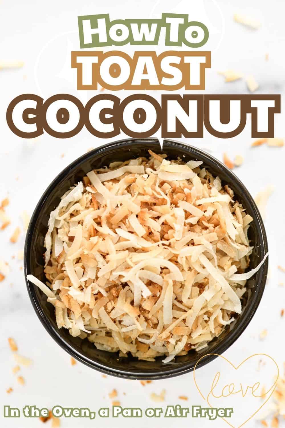 How to Toast Coconut Perfectly In a Pan, Oven, and Air Fryer